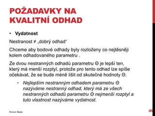 Intervalové odhady | PPT