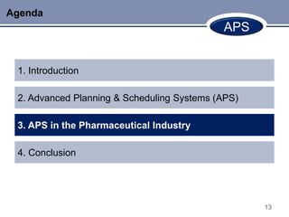Advanced Planning & Scheduling | PPTX