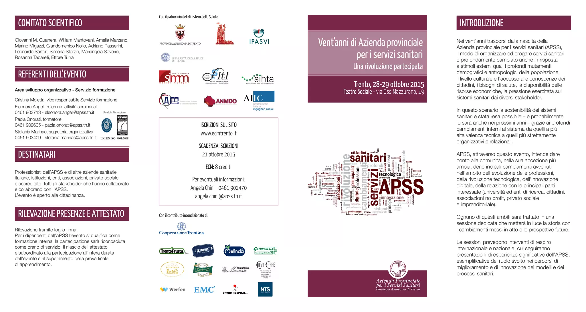 Apss flyer ventennale 28 e 29 ottobre | PPT