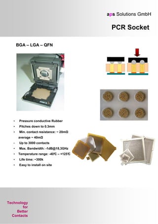 Aps Test Socket Intro | PDF