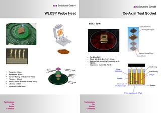aps / Winway Test socket solutions | PDF