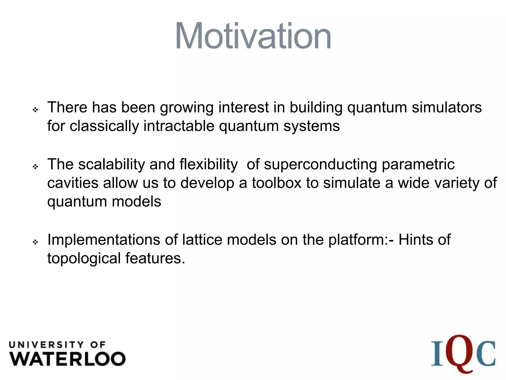 Demonstration Of Programmable Quantum Simulations Of Lattice Models Using A Superconducting