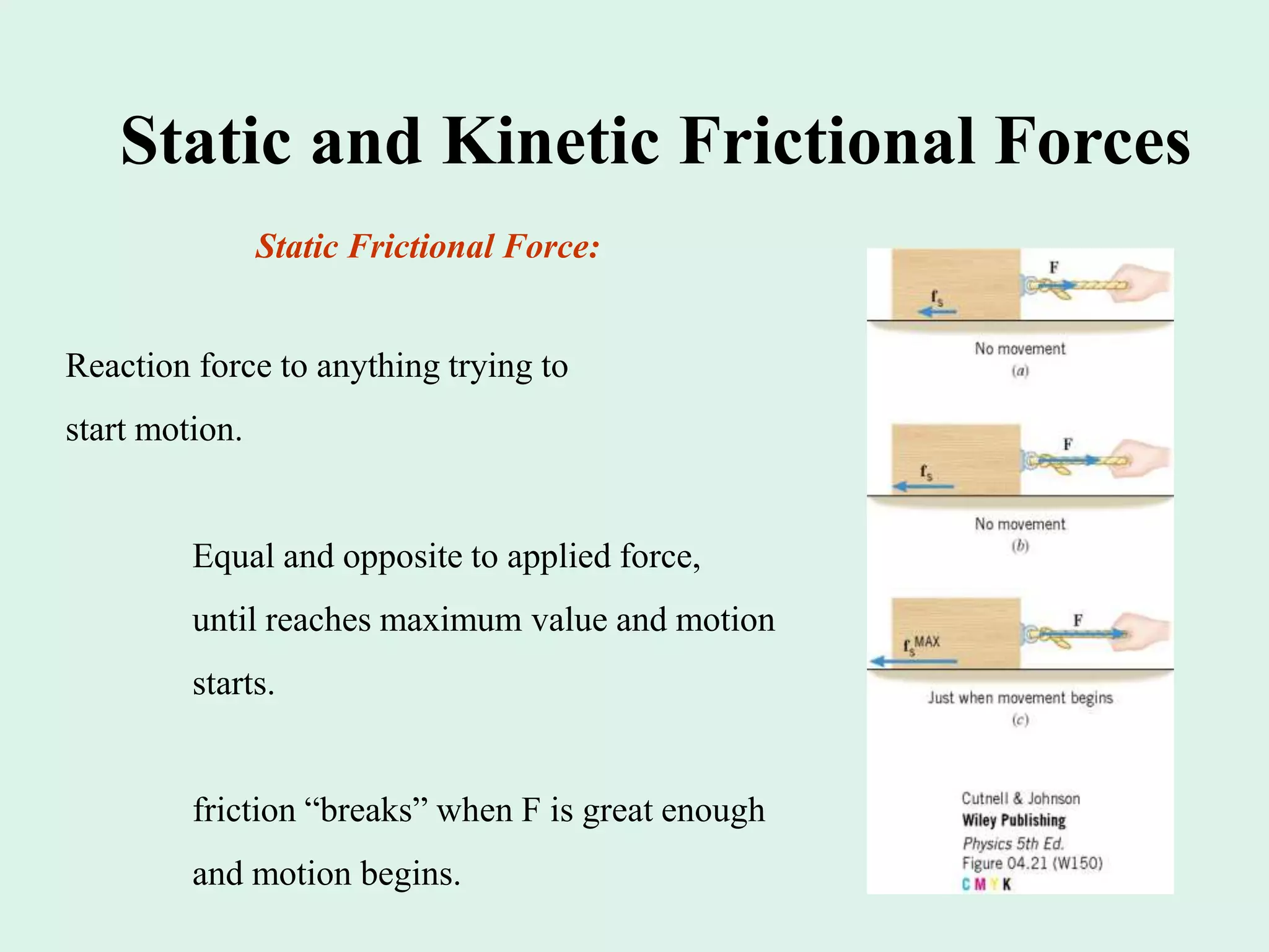 static friction | PPT