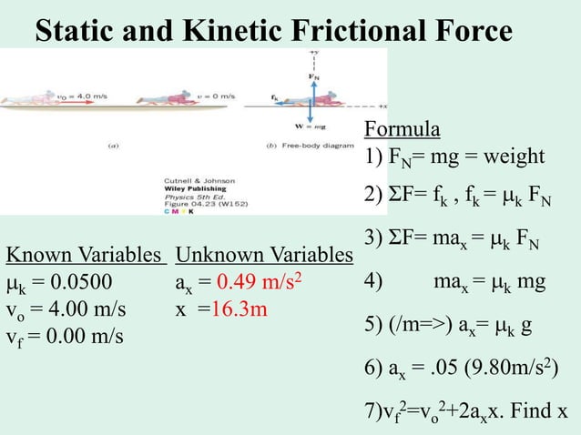 static friction | PPT