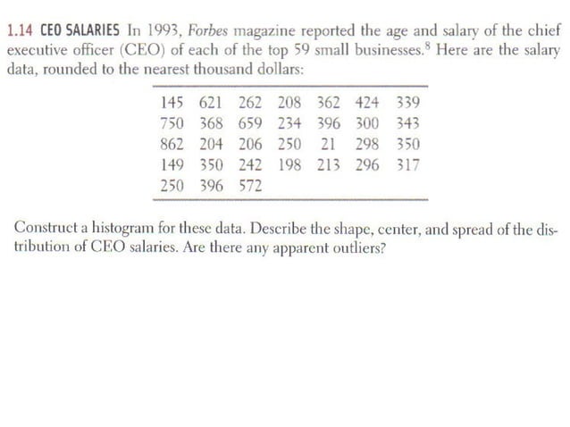 AP Stat Lesson 11 - Describing Data - dot plots, stem plots ...