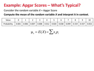 Discrete and Continuous Random Variables | PPTX