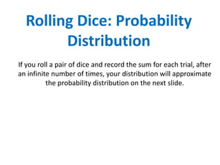 Discrete and Continuous Random Variables | PPTX