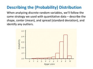Discrete and Continuous Random Variables | PPTX