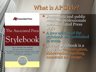 Ap style | POT