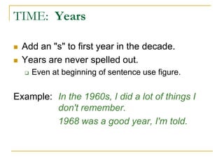 AP Style Guide | PDF