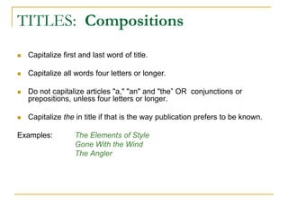 AP Style Guide | PDF