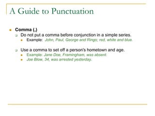 AP Style Guide | PDF