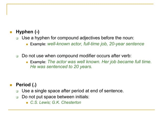 AP Style Guide | PDF