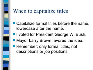 Ap style presentation | PPT