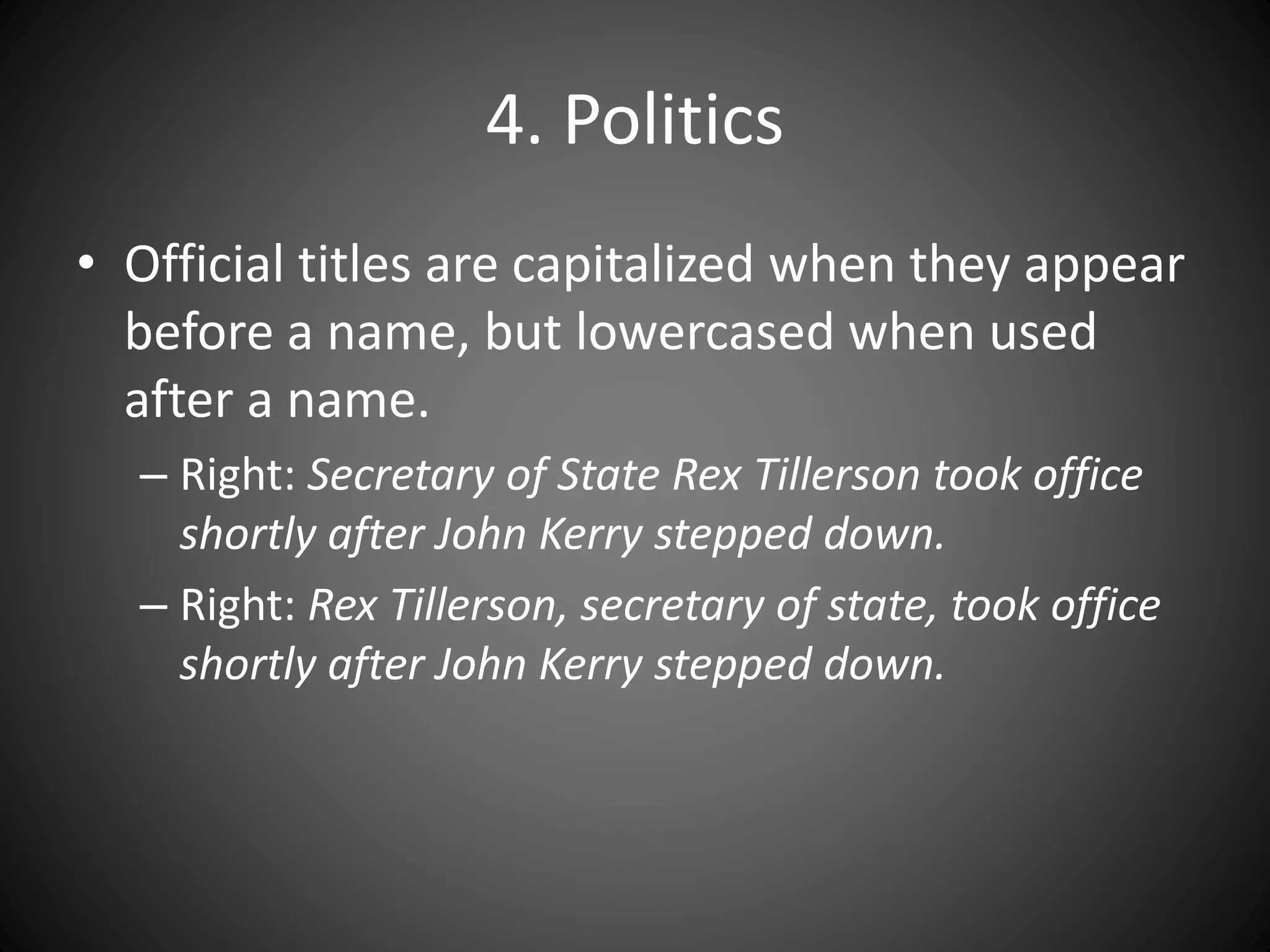 AP Style Presentation 2018 | PPTX