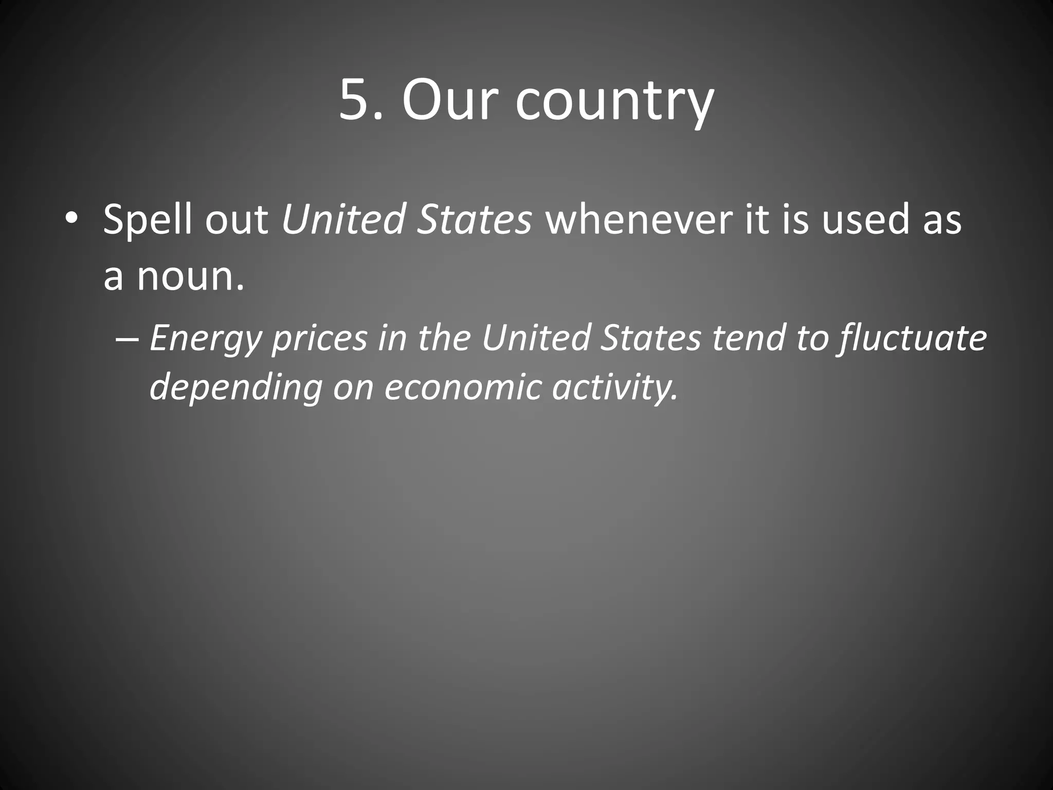 AP Style Presentation 2018 | PPTX