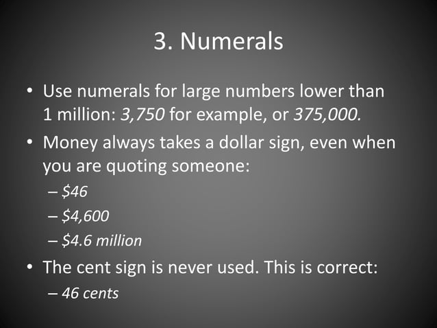 AP Style Presentation 2018 | PPTX