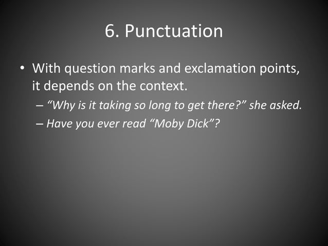 AP Style Presentation 2018 | PPTX