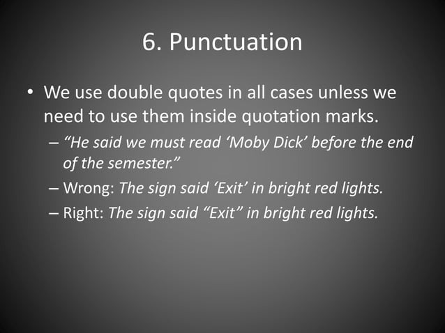 AP Style Presentation 2018 | PPTX