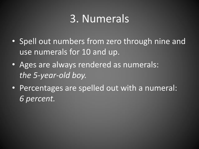 AP Style Presentation 2018 | PPTX