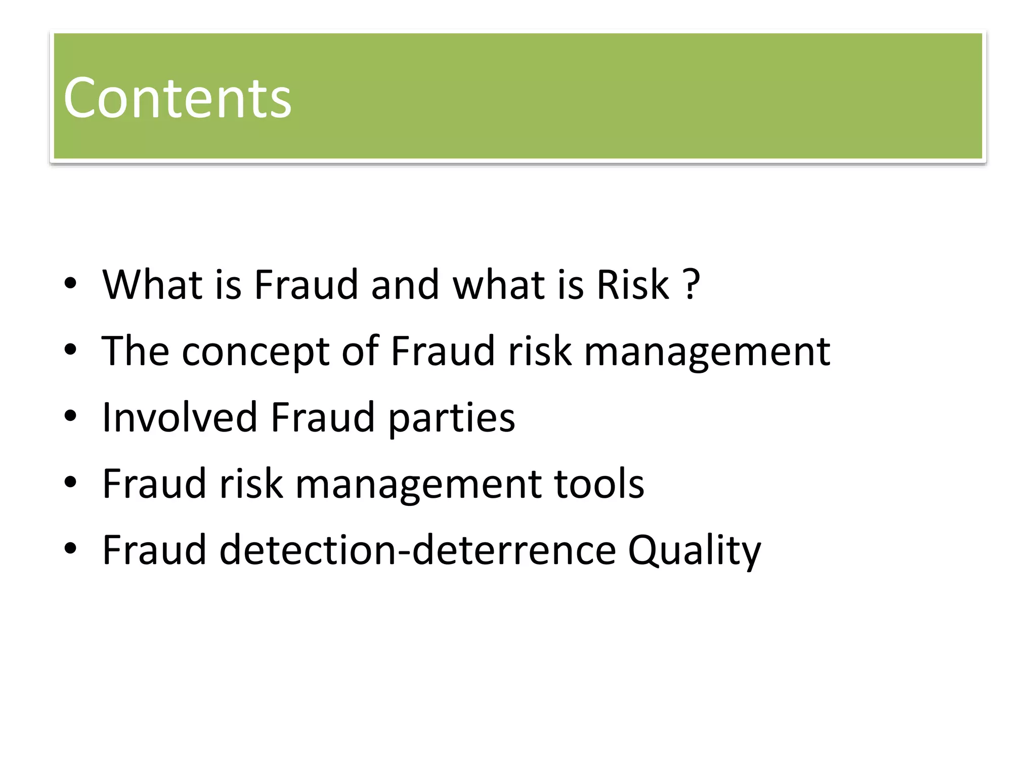A psychological approah in "credit card fraud risk management" | PPT