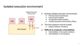 Towards Isolated Execution at the Machine Level | PDF | Operating Systems | Computer Software ...