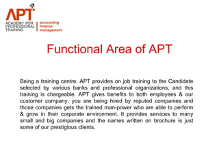 Academy for Professional Training | PPT