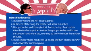 FORMS OF SOCIAL STRATIFICATION APT-GAME.pptx