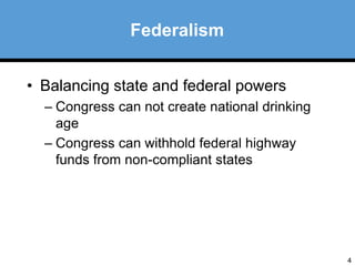 Bianco Federalism PPT | PPT