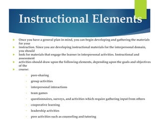 Developing Instructional Materials | PPTX