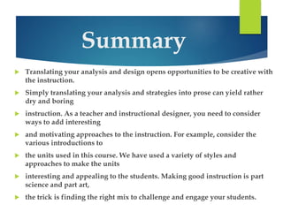 Developing Instructional Materials | PPTX