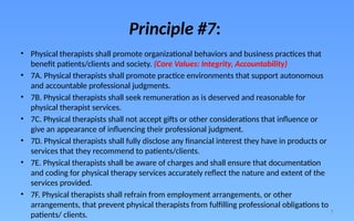apta code of ethics about professional ethics | PPTX