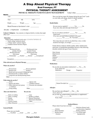 Apta eval fax version asapt 2007 | PDF