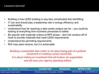 Building a Sustainable Data Center | PPT