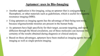 Aptamer and its applications | PPTX
