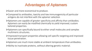 Aptamers | PPTX