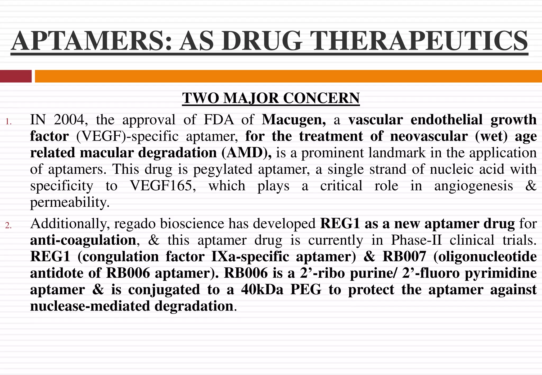 Aptamers based drug delivery | PDF