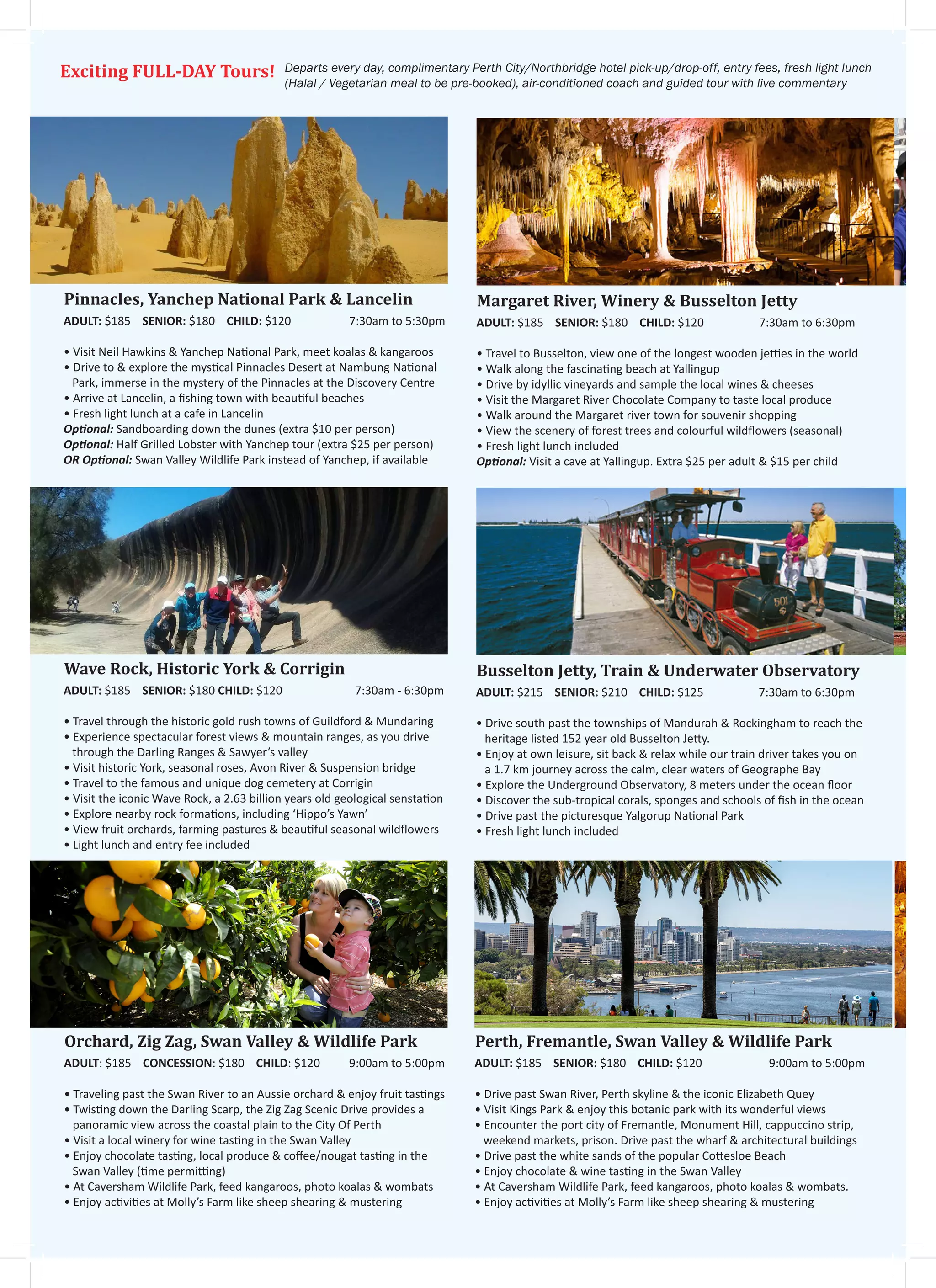 Aussie Perth Tours Brochure 2018 | PDF