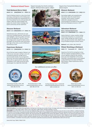 Aussie Perth Tours Brochure 2018 | PDF
