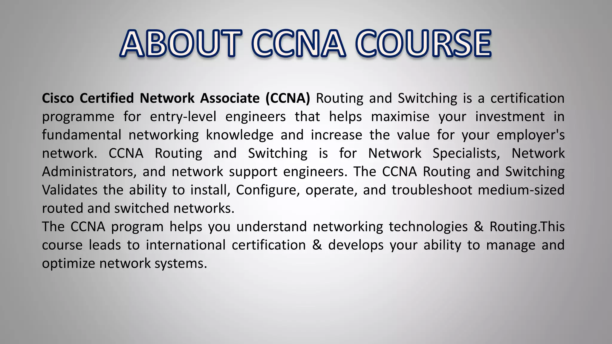 Aptech computer education chowringhee-ccna-march-17 | PPTX