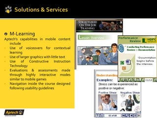 Aptech learning services. | PPTX