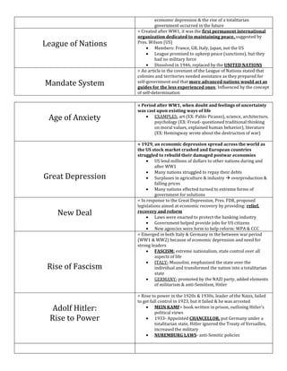 Ap terms world wars | DOCX