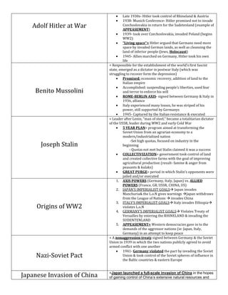 Ap terms world wars | DOCX