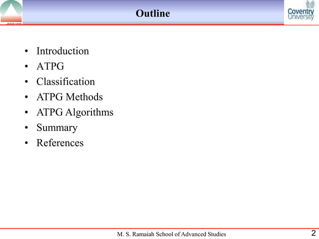 ATPG Methods and Algorithms | PDF | Computer Software and Applications | Computing