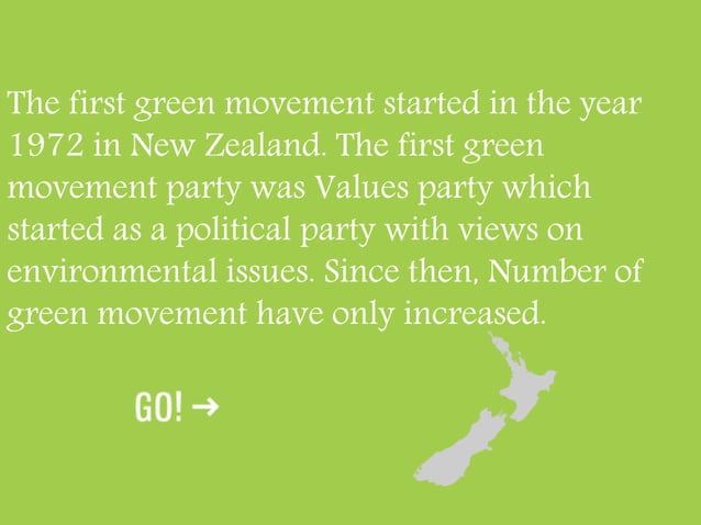 Ailing planet; the green movements role | PPT