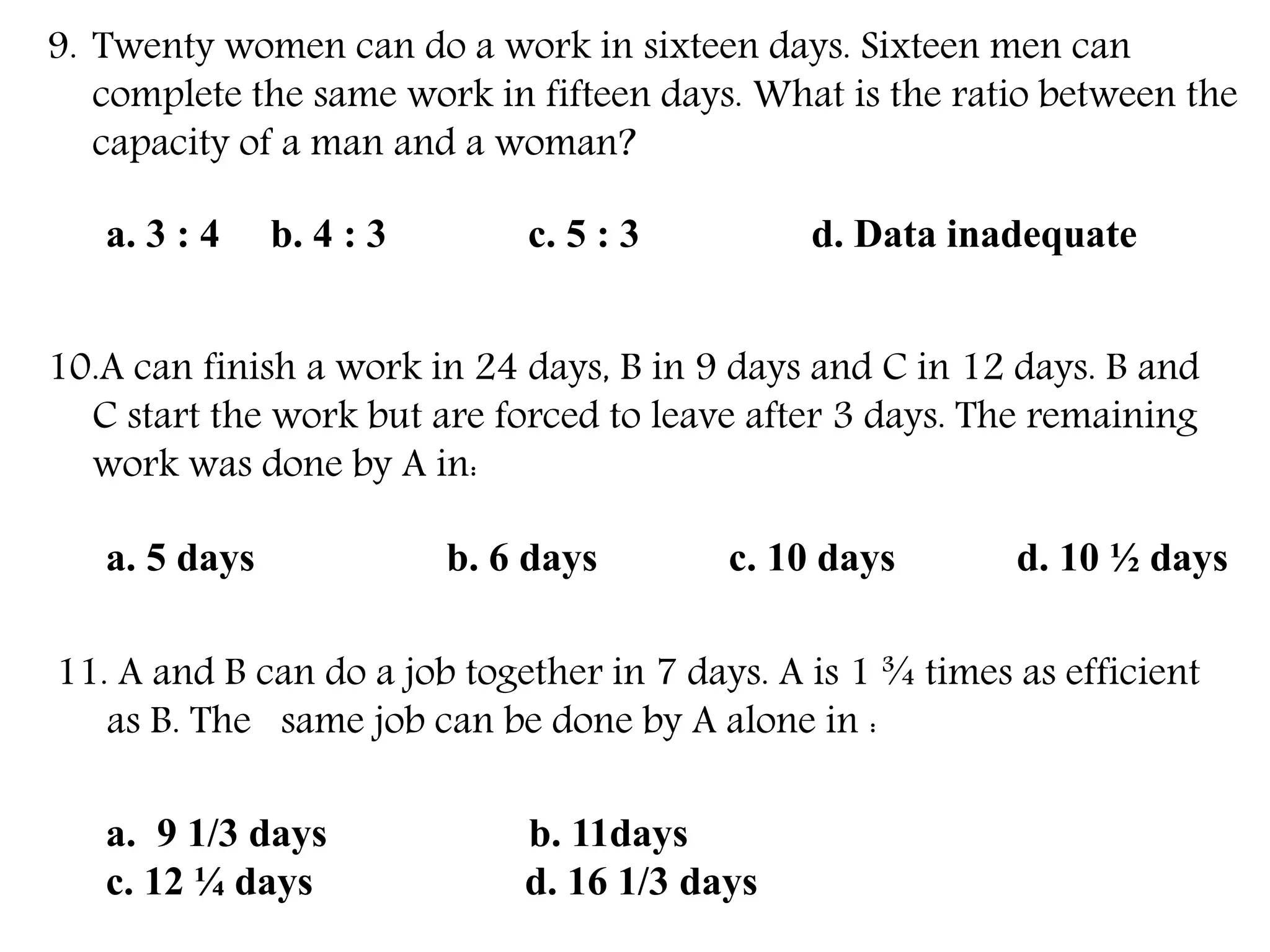 QSpiders - Aptitude Assignments | PPTX