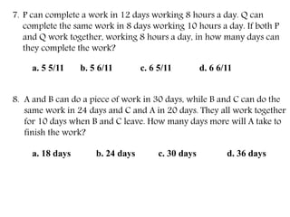 QSpiders - Aptitude Assignments | PPTX