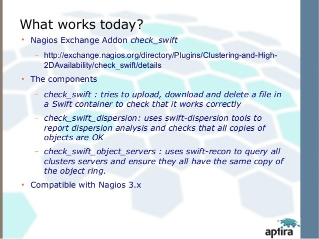 Aptira Presents Openstack Swift Architecture And Monitoring