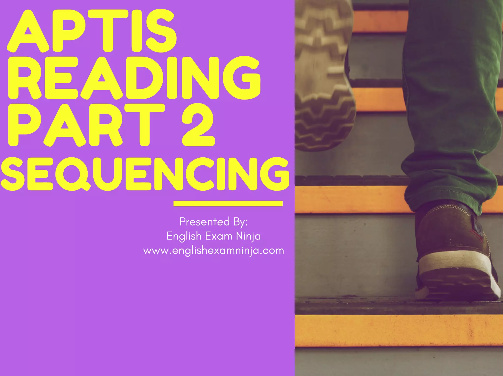 Aptis reading part 2 sequencing | PDF