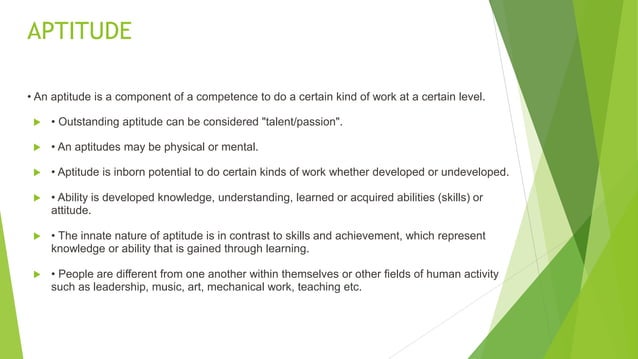 Aptitude | PPTX